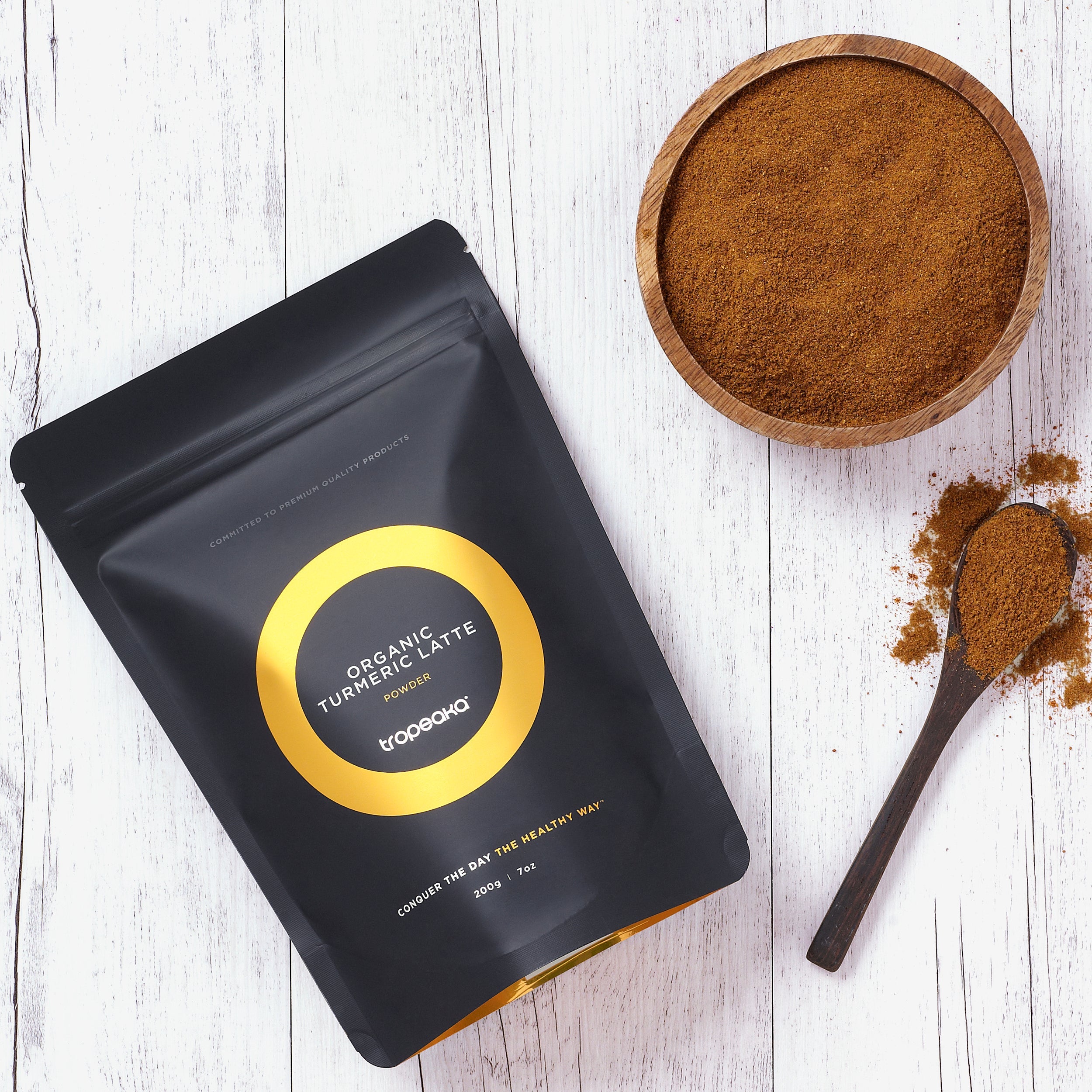 Tropeaka Tumeric Latte Powder 200g – My Supps Outlet